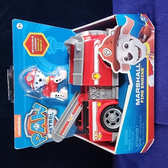 Nickelodeon | Toys | Nib Nickelodeon Paw Patrol Marshall Fire Engine ...